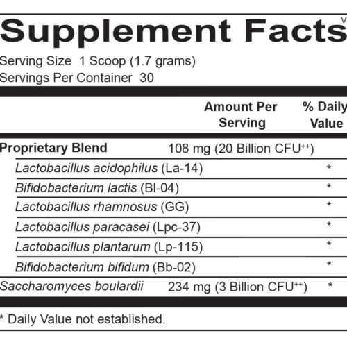 Ortho Biotic Powder - ITC Compounding Pharmacy